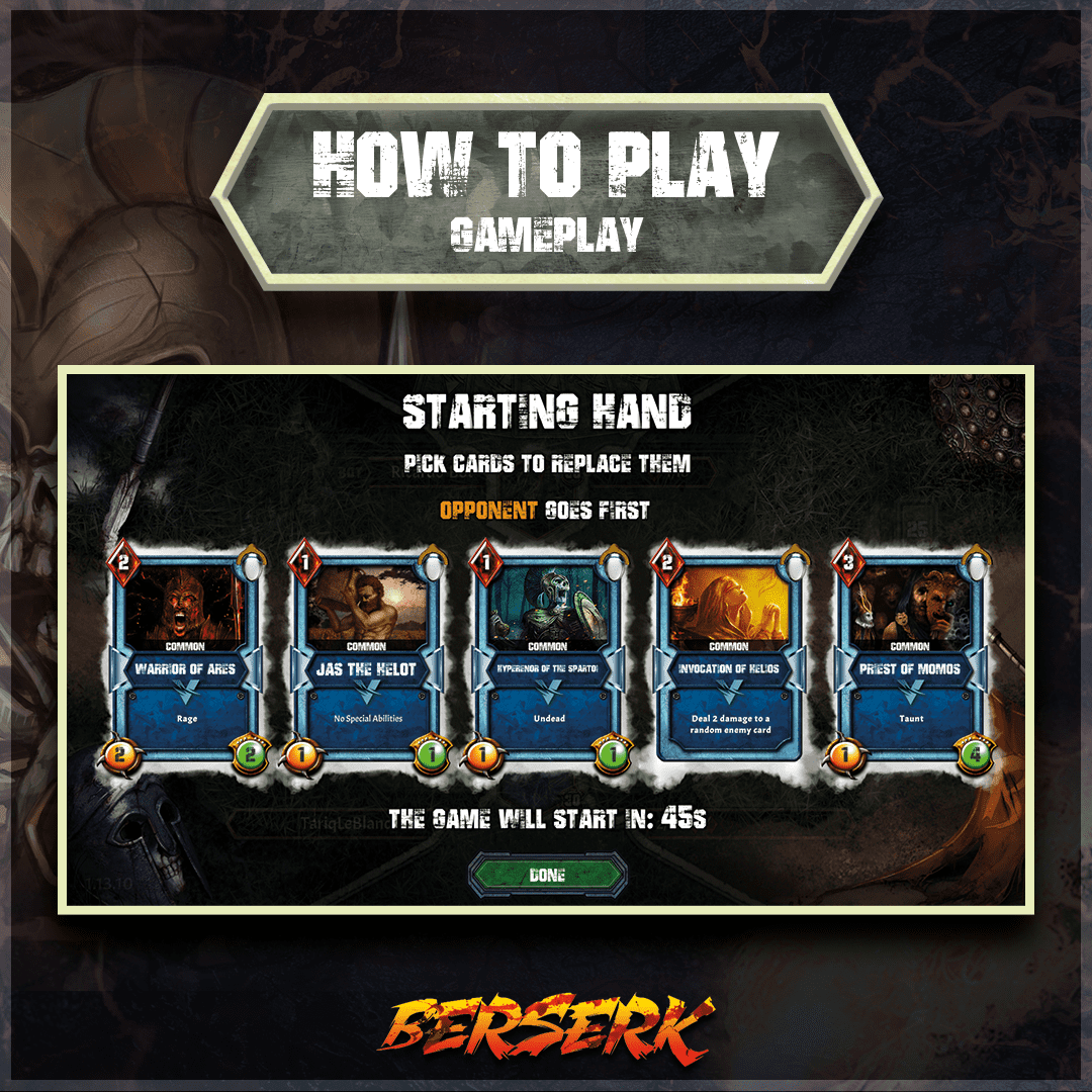 How To Play - BERSERK